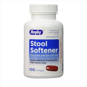 Rugby Docusate Calcium 240mg 100 Softgels - Buy Online