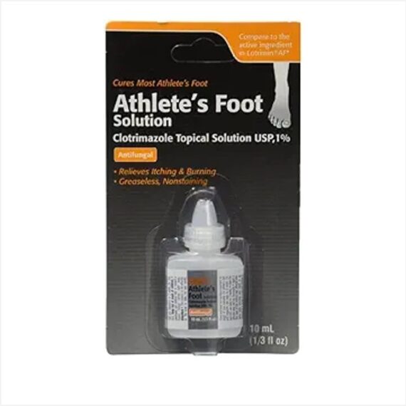 Buy Taro Clotrimazole Solution 1%/10ml - Athlete's Foot Treatment